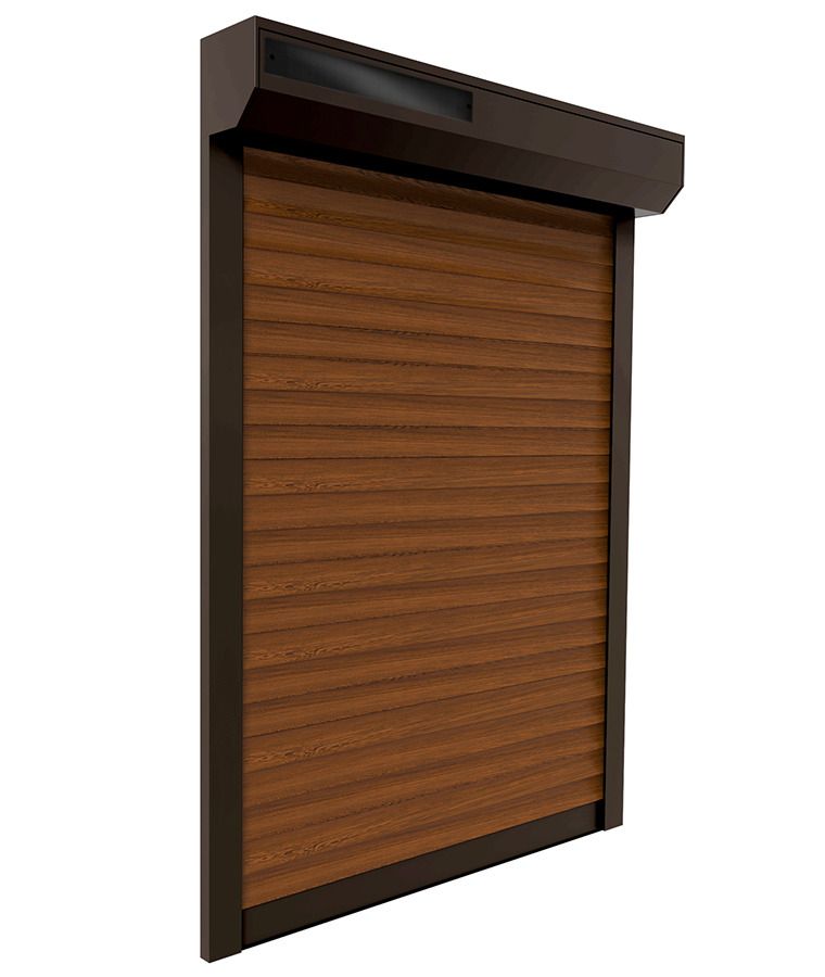 Volet roulant chene doré - Stores Discount