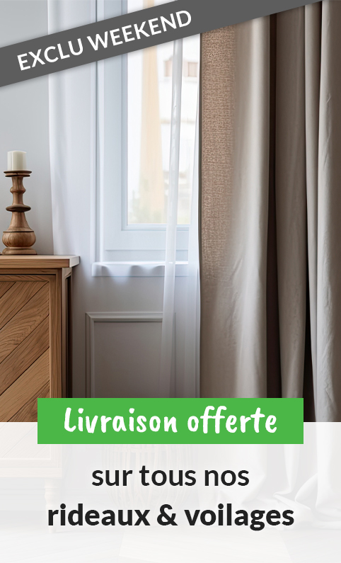 Rideau dressing et placard - Stores Discount